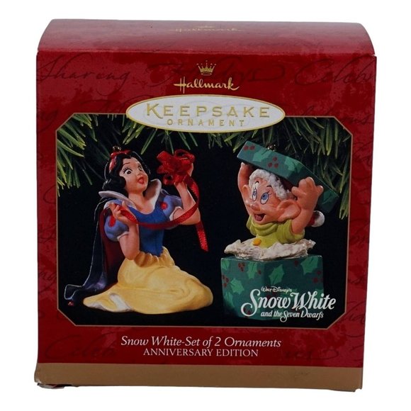 Hallmark | Holiday | Hallmark Walt Disney Snow White Seven Dwarfs Set ...